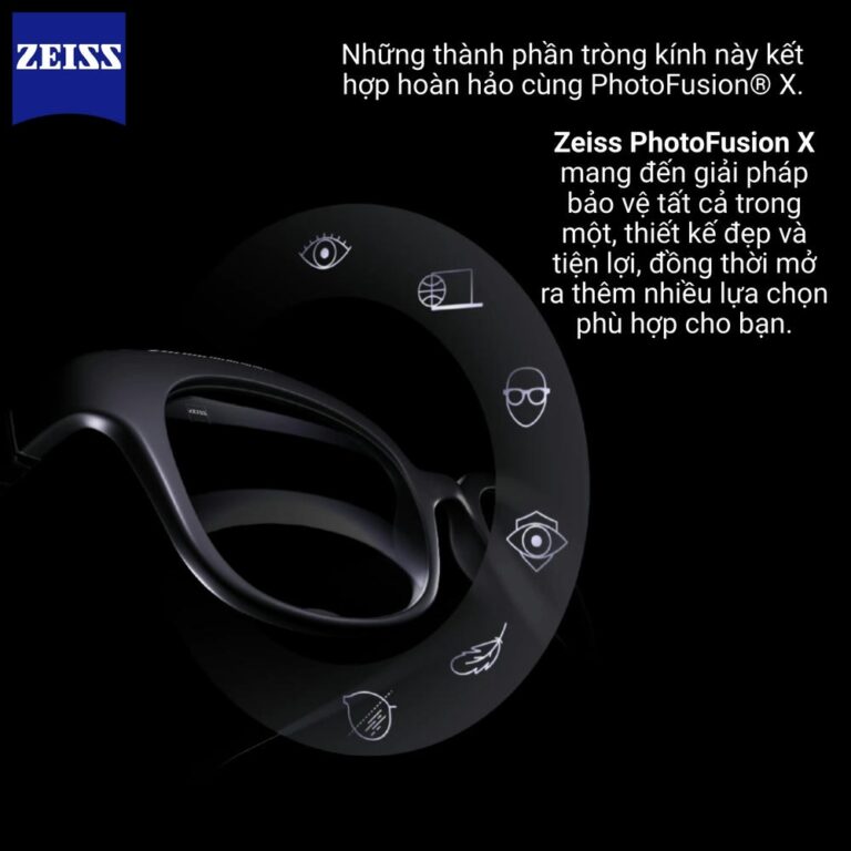 Zeiss PhotoFusion X DuraVision® Flash | Tròng Đơn Đổi màu